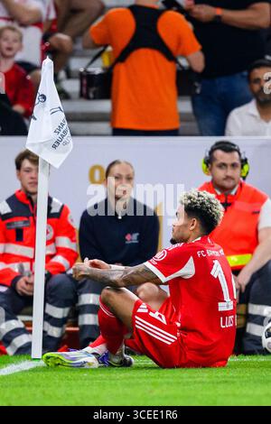 Luis DIAZ of Bayern Munich celebrates his goal during the UEFA ...