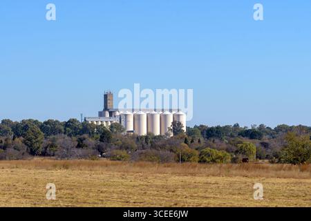 Heilbron, South Africa - May 26, 2025: A street scene in Heilbron, with ...