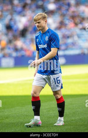 Rangers' Lyall Cameron during a training session at Rangers Training ...