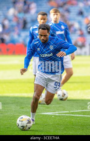 Rangers' Danilo during the training session at the Rangers Training ...