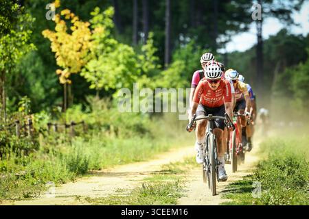 Belgian Marthe Truyen pictured in action during the Women Elite race of ...