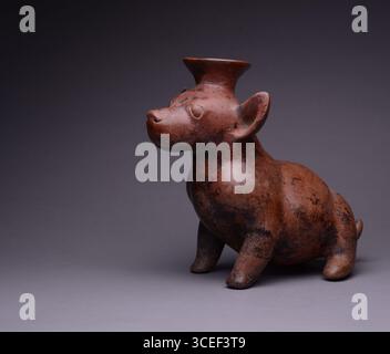 Ancient Pre-Columbian Art: Colima Terracotta Sculpture of a Dog Stock ...