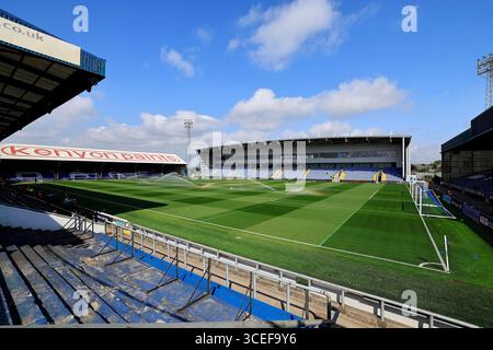 General view of Boundary Park during the FA Cup 1st round replay ...
