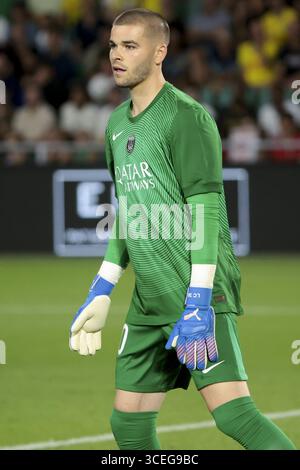 Lucas CHEVALIER of PSG during the French championship Ligue 1 football ...