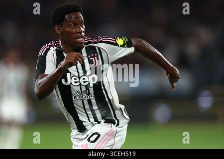 Jonathan David of Juventus FC looks on during the serie Serie A Enilive ...