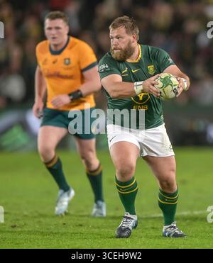 Boan Venter during South Africa (springboks) captains run at the ...