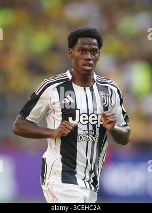 Jonathan DAVID of Juventus during the Friendly football match between ...