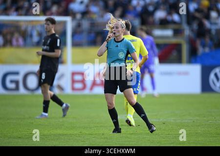 referee Fabienne MICHEL Football, DFB Cup, 1st main round, SV Atlas ...