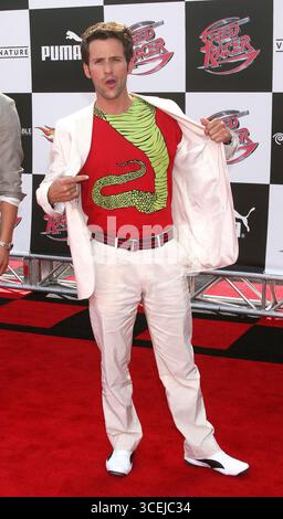 Christian Oliver 'Speed Racer' premiere held at the Nokia Theater ...