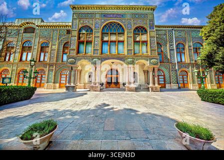 Golestan Palace, UNESCO site in Tehran, Iran. Stunning Persian decor ...