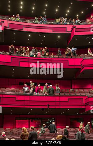 People in the Eldborg concert hall at the Harpa Concert Hall and ...