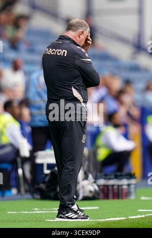 Stoke City manager Mark Robins before the Sky Bet Championship match at ...