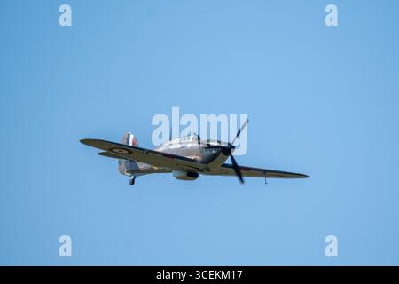 Headcorn Battle of Britain Airshow, Hurricane Stock Photo - Alamy
