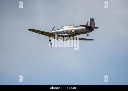 Headcorn Battle of Britain Airshow, Hurricane Stock Photo - Alamy