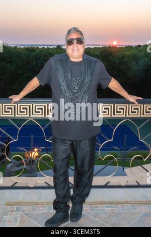 Ivan Wilzig and Dechen Dechingy attends Frederick Anderson's NYFW SS26 ...