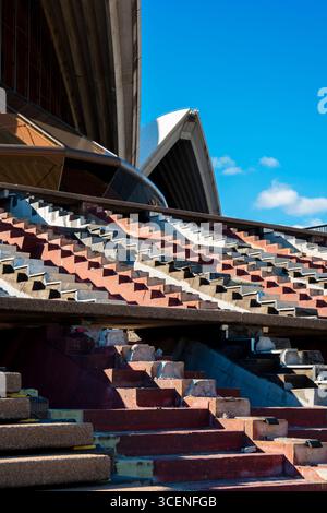 July 2025 Sydney: The famous steps of the Sydney Opera House known as ...
