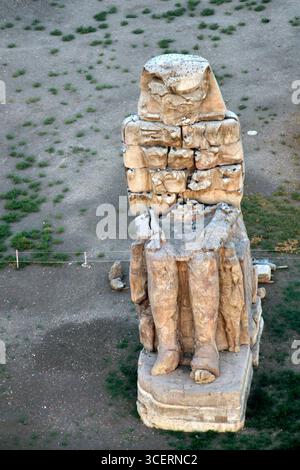 Luxor, Egypt. View from a hot air balloon in Luxor Stock Photo - Alamy