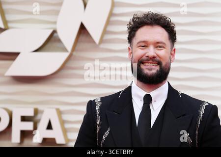 Calum Scott arrives for the PFA Awards 2025 at Manchester Opera House ...