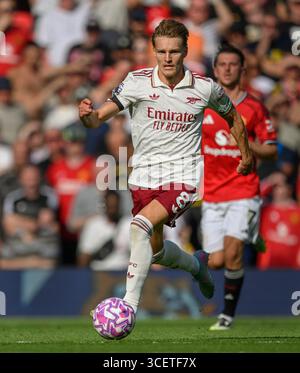 Martin Odegaard of Arsenal FC in action during the UEFA Champions ...
