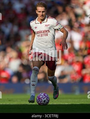 Martin Odegaard of Arsenal FC in action during the UEFA Champions ...