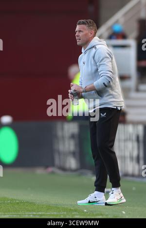 Middlesbrough manager Rob Edwards during the Sky Bet Championship match ...