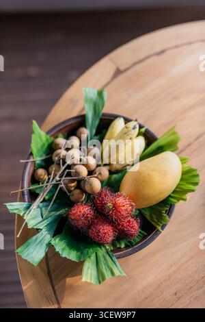 Thai emperor banana Stock Photo - Alamy