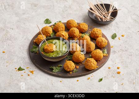 Lentil garam masala balls Stock Photo - Alamy