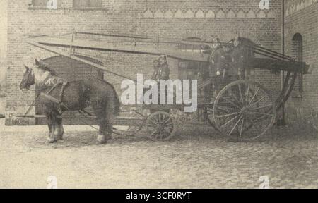 The 1st fire brigade unit of the Swinemünde Volunteer Fire Brigade ...