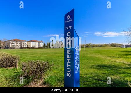 Sutherland Park is located in the Sutherland neighborhood of Saskatoon ...