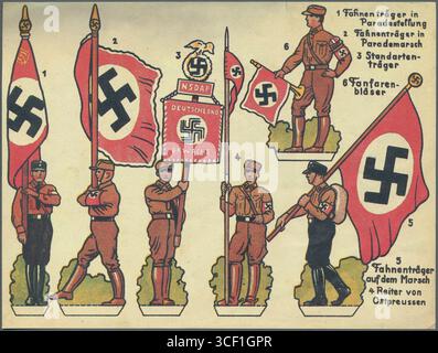 1930's German Nazi NSDAP propaganda poster for Adolf Hitler becoming ...