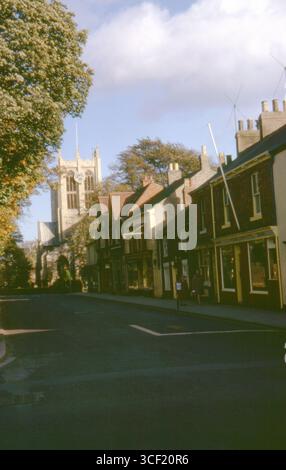 Hallgate in the village of Cottingham, East Yorkshire, England UK Stock ...