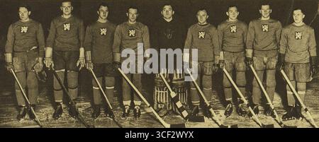 Czechoslovak national ice hockey team player Jan Suchy, January 1968 ...