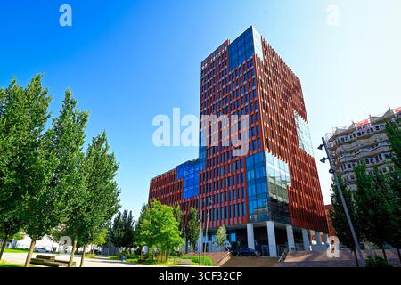 EDGE ElbSide office building with the Hamburg headquarters of the ...