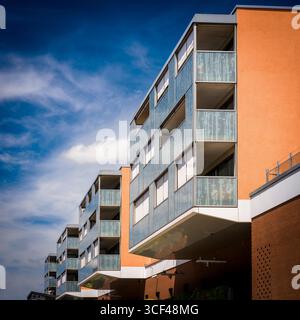 Switzerland, Wallisellen, development near the train station Stock ...