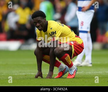 Vicarage Road, Watford, Hertfordshire, UK. 4th Nov, 2020. English ...