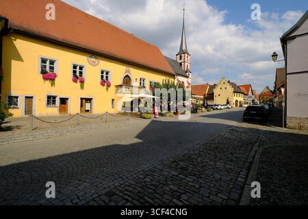 Old town of Würzburg am Main, Lower Franconia, Franconia, Bavaria ...