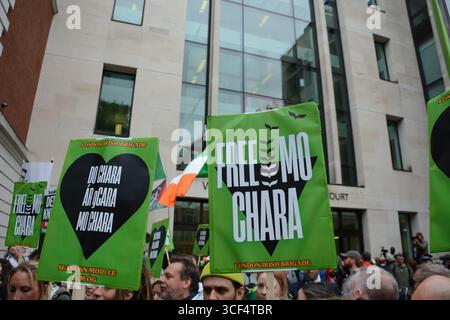 Liam Óg Ó hAnnaidh, aka Mo Chara of rap group Kneecap, appears in court ...