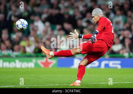 Temirlan Anarbekov during the UEFA Champions League, League phase, MD4 ...