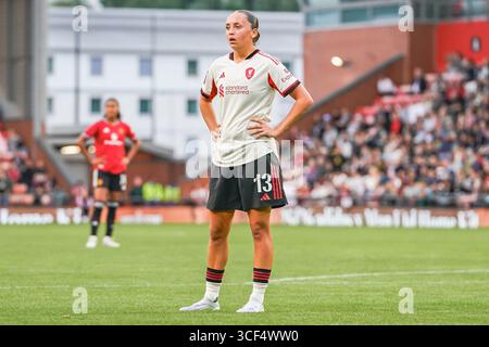 LEIGH, ENGLAND - August 20: Mia Enderby of Liverpool FC during the ...