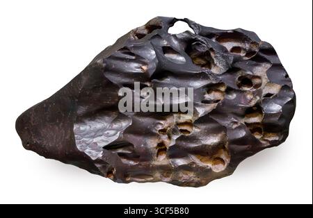 Ventifact, wind-blown, sand-sculpted, polished, and eroded stone Stock ...