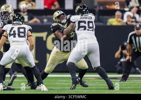 Jacksonville Jaguars defensive tackle Austin Johnson (99) leaves the ...