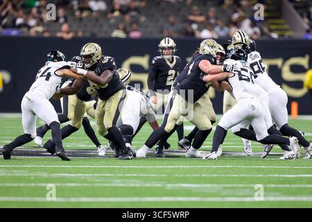 Jacksonville Jaguars linebacker Branson Combs and executive vice ...
