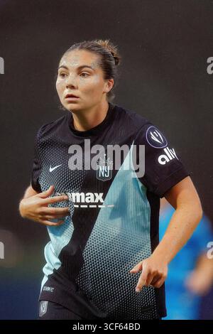 Khyah Harper (34 Gotham FC) controls the ball during the Concacaf W ...