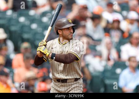 San Diego Padres' Ramón Laureano scores against the Chicago White Sox ...
