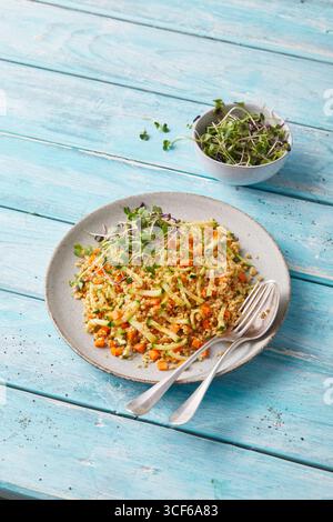 Bulgur dish idea and recipe. Bulgur with homemade roasted beef ...