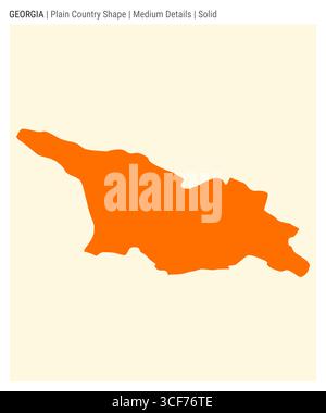 Georgia vector map. European Country Map Green Series Stock Vector ...