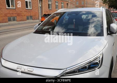 Copenhagen/ Denmark/21 august 2025/ Chinese BYD auto in danish capital ...