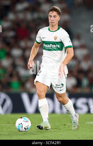 David Affengruber of Elche CF during the La Liga EA Sports match ...