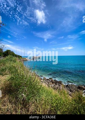 suggestive view of the rocks on the sea in Camogli Stock Photo - Alamy