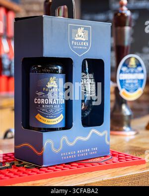 King Charles III Coronation Ale, Fullers Brewery Shop, Griffin Brewery ...